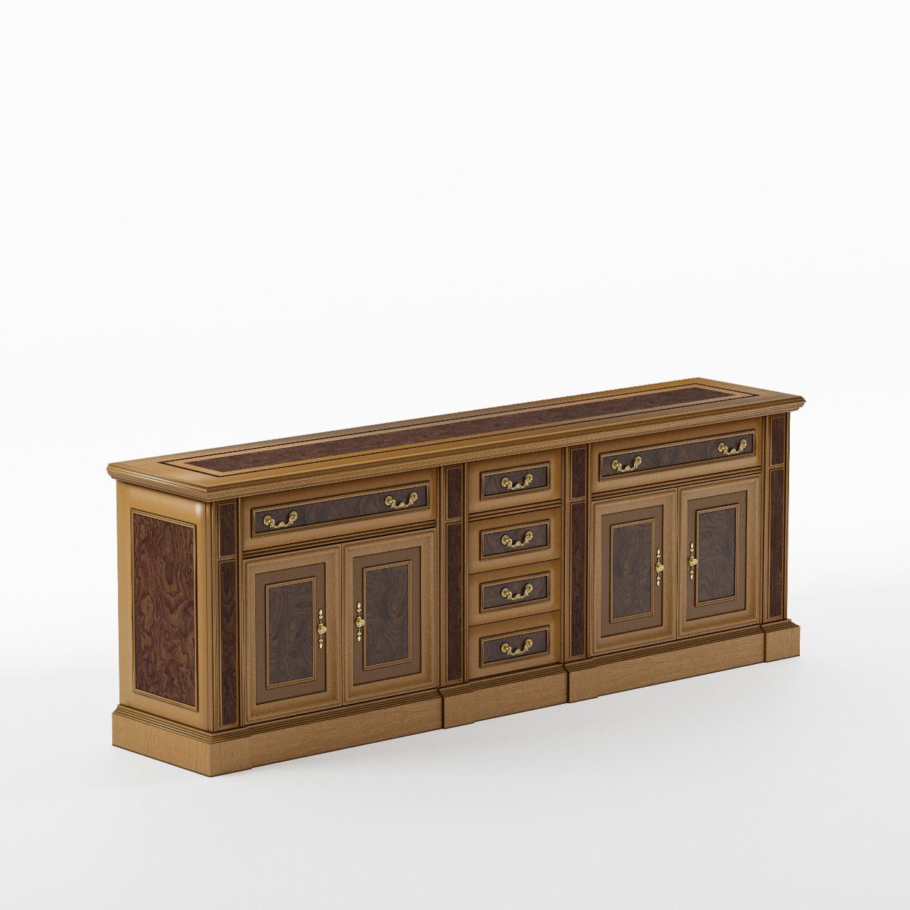 Riadco - مكتبة منخفضة موديل كلاسيك